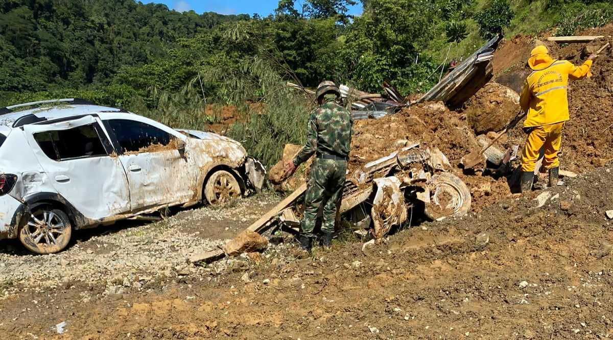 At least 34 killed in Colombia by mudslide on mountain highway | PBS News