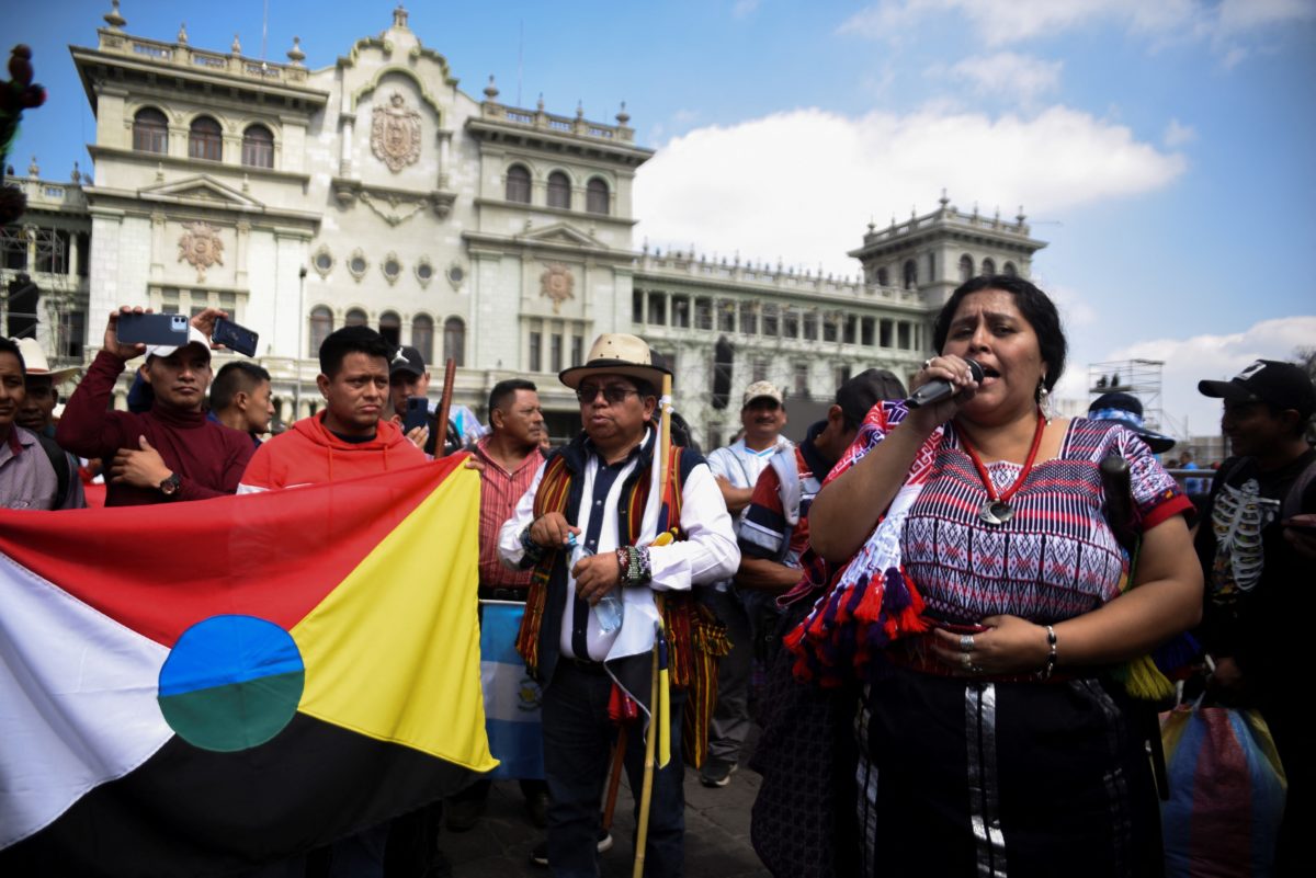 Frustrated Guatemalans protest congressional delay of president-elect's ...