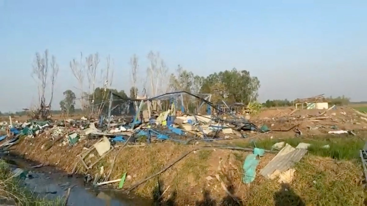 Explosion at rural Thai fireworks factory has killed about 20 people ...
