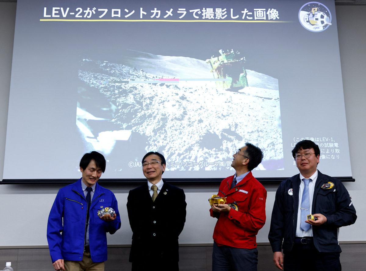 Japan’s 1st moon lander has hit its target, but it appears to be upside ...