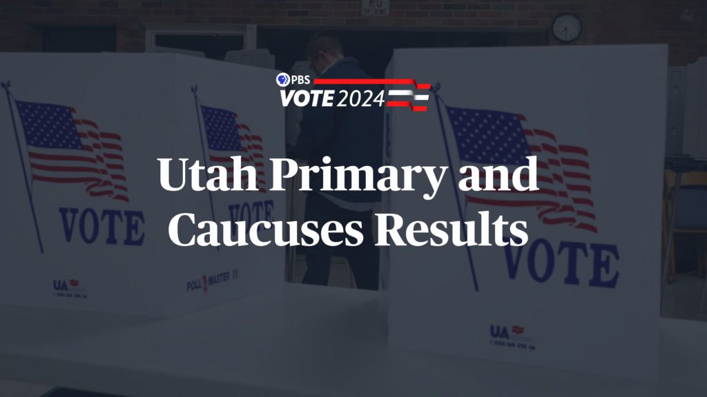 Live Results: Utah Primaries | Elections 2024 | PBS News