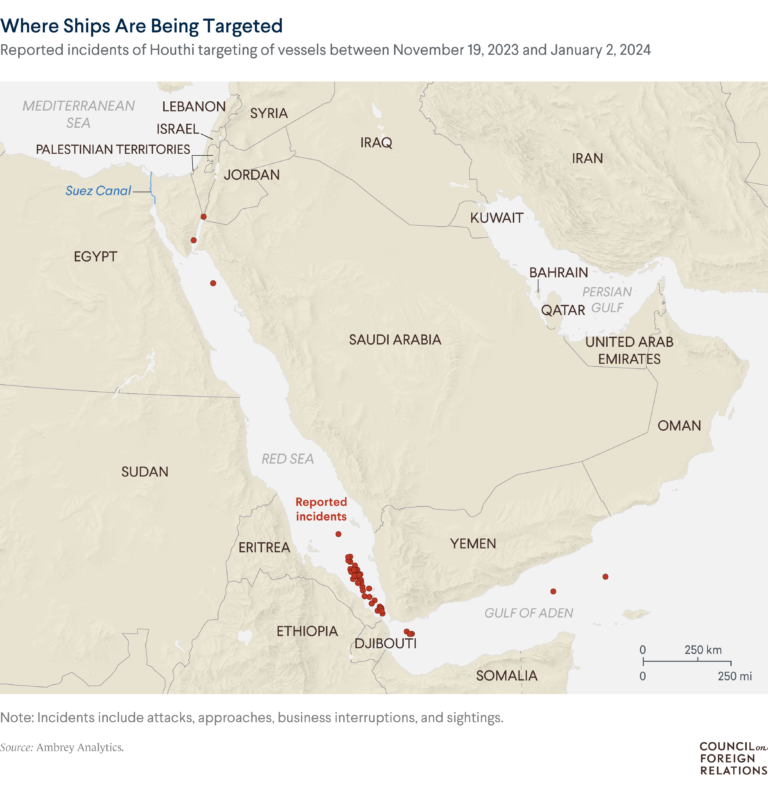 How Houthi rebel attacks in the Red Sea threaten global shipping | PBS News
