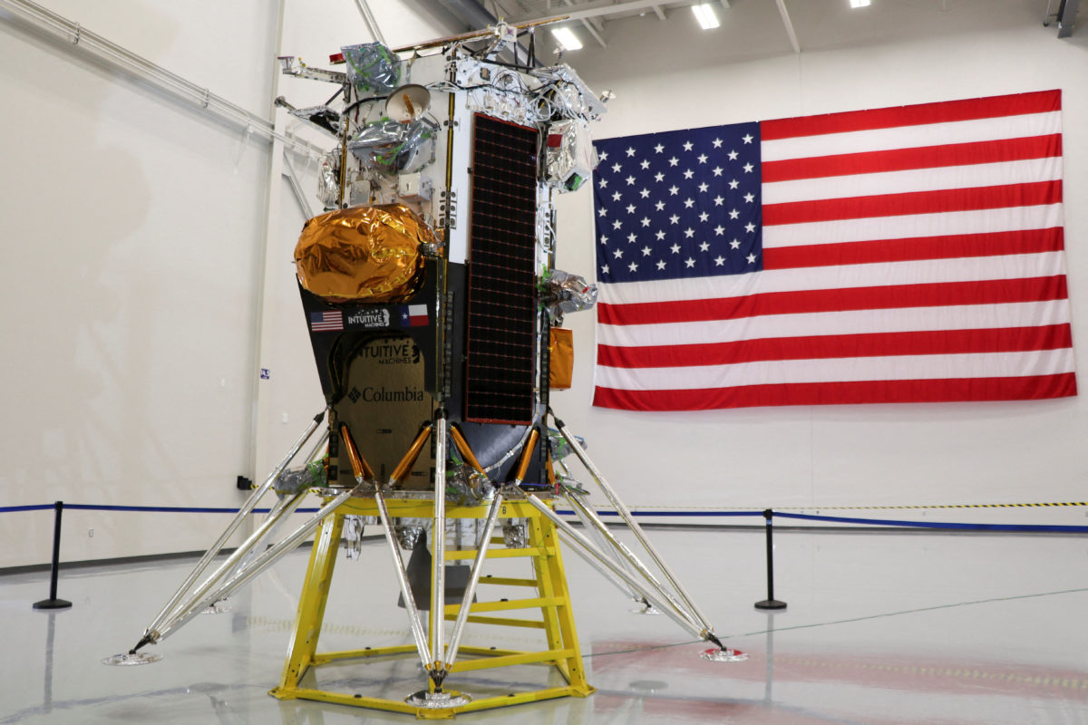 A private U.S. moon lander has reached low lunar orbit, a day ahead of ...
