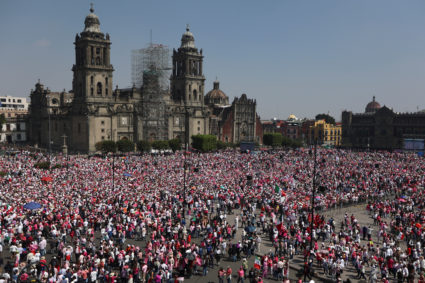 Thousands protest Mexican President López Obrador’s government in ...
