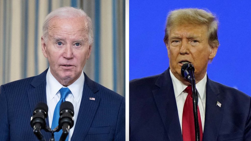 Biden and Trump visits to border highlight conflicting immigration ...