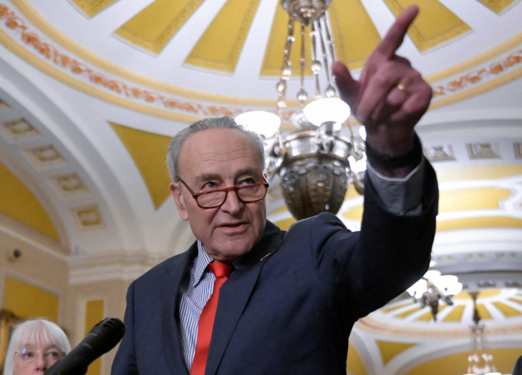 WATCH: Schumer calls for new elections in Israel, says Netanyahu is ...