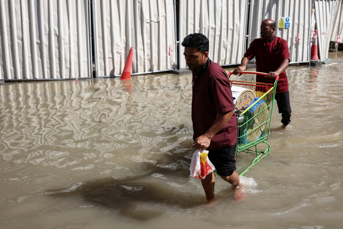 UAE deluged after historic storm dumps record rain across the desert ...