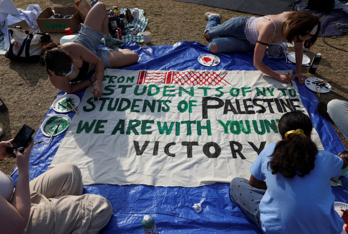 Columbia University tells student protesters they must leave tent ...