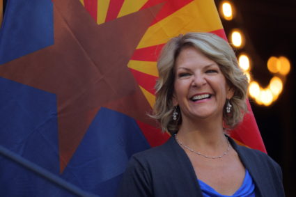 Former Arizona GOP chair Kelli Ward pleads not guilty to felony charges ...