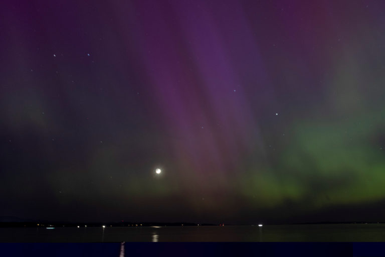 PHOTOS: Solar storm produces dazzling northern lights in Northern ...