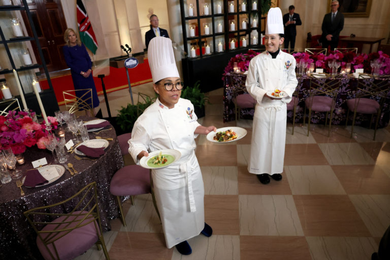 PHOTOS: What's on the menu for the White House state dinner honoring ...