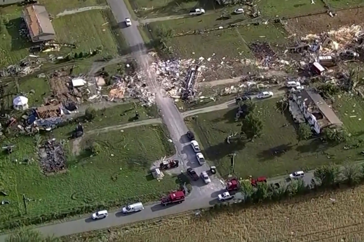 Weekend tornadoes kill at least 23 across the U.S. with more storms possible | PBS News