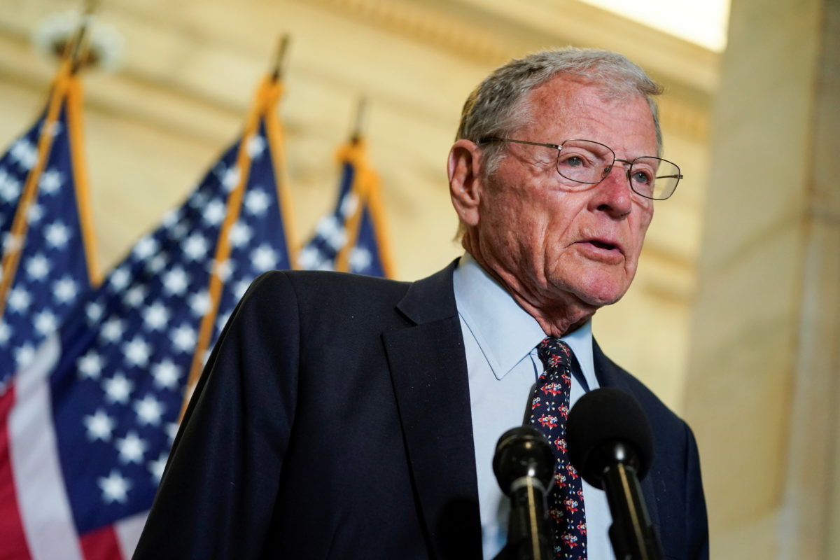 Oklahoma’s Sen. Jim Inhofe, Republican known for denying human-caused ...