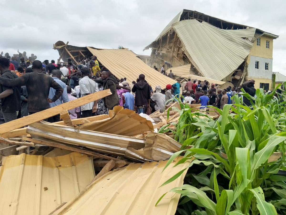 School building collapse in Nigeria caused deaths of 22 students ...