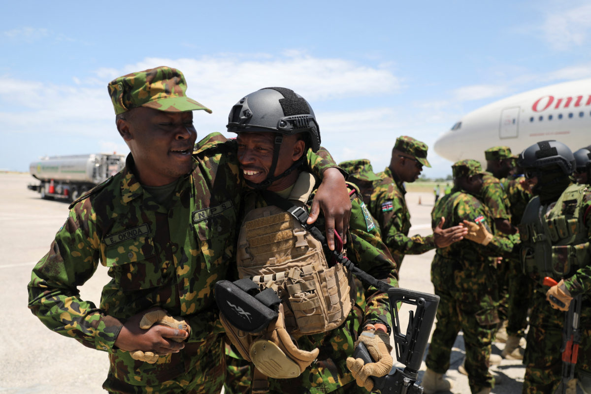 2nd UN-backed contingent of Kenyan police arrive in Haiti to help quell ...