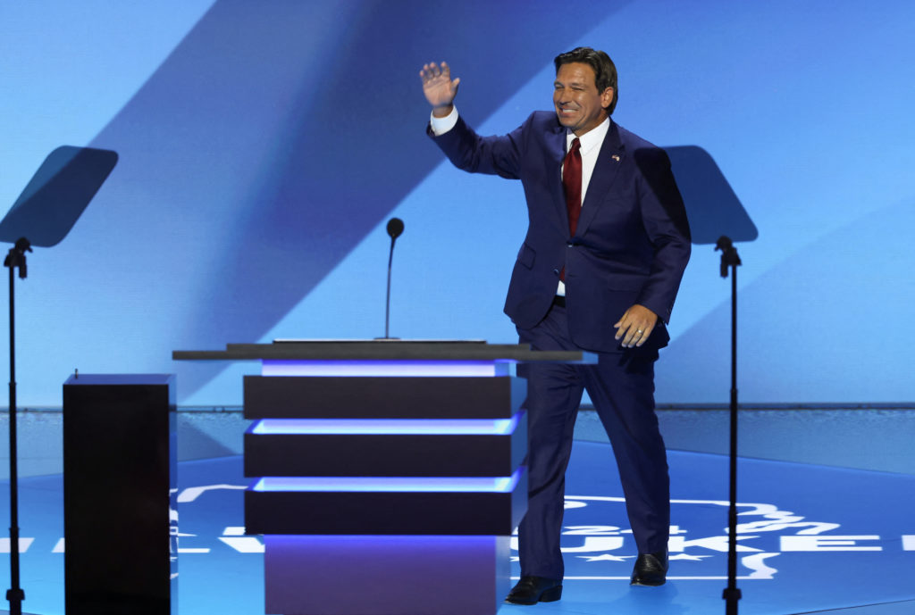 WATCH: Florida Gov. Ron DeSantis speaks at 2024 Republican National ...
