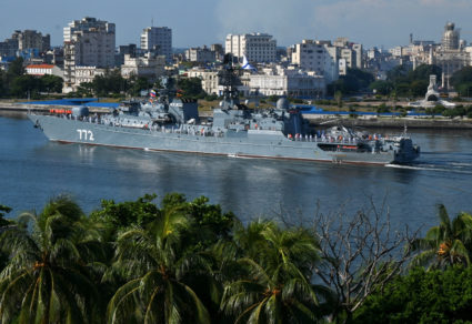 Russian warships make another visit to Cuban waters in show of growing ...