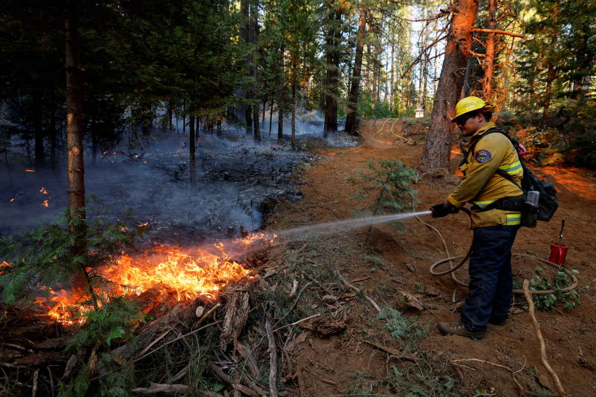 Improving weather helps California firefighters make progress against ...