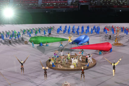 The history of spectacular Olympic opening ceremonies | PBS News