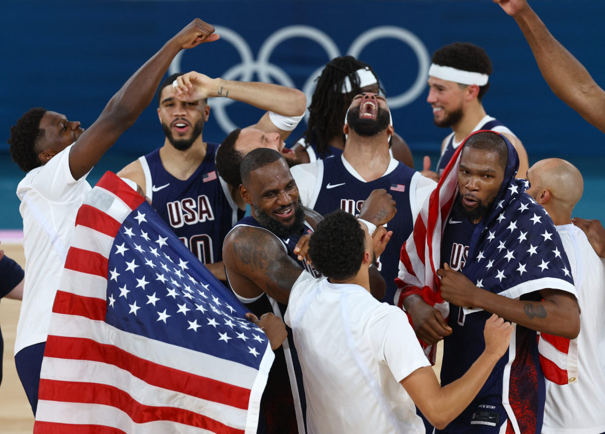 Team USA defeats France to win fifth straight gold medal in men’s basketball | PBS News