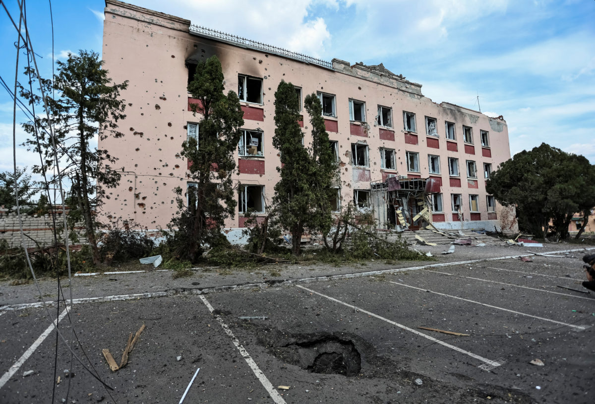 Ukrainian forces carved a path of destruction on their march to claim ...