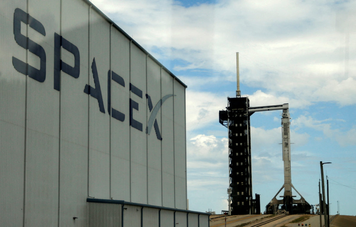 FAA grounds SpaceX after one of its rockets falls over in flames during ...