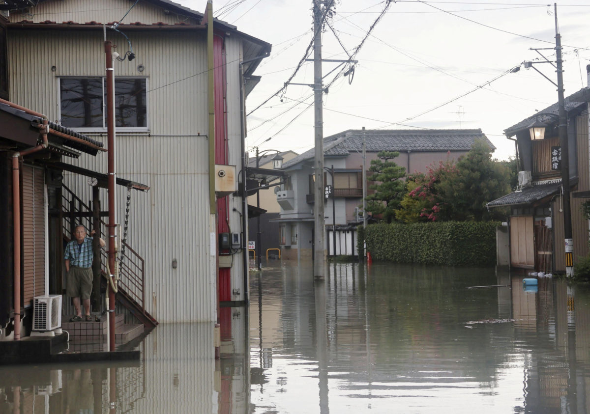 Heavy storm moves across Japan as officials warn major cities of torrential rains and mudslides ...