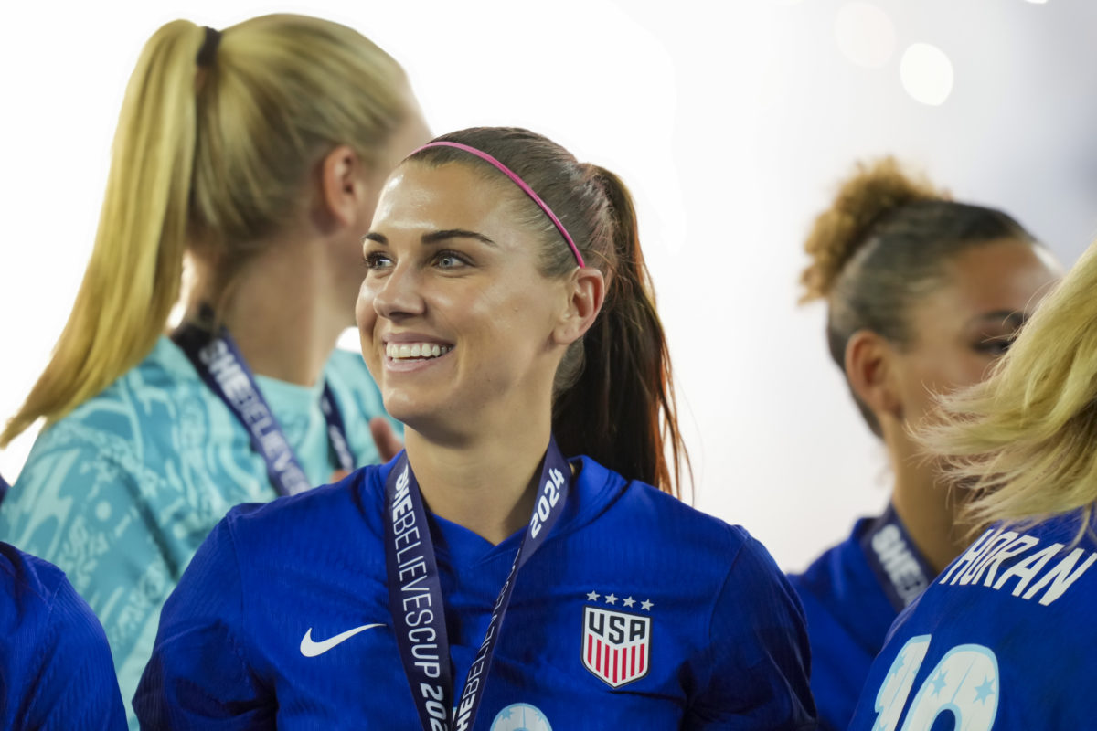 U.S. soccer star Alex Morgan announces retirement and says she is ...