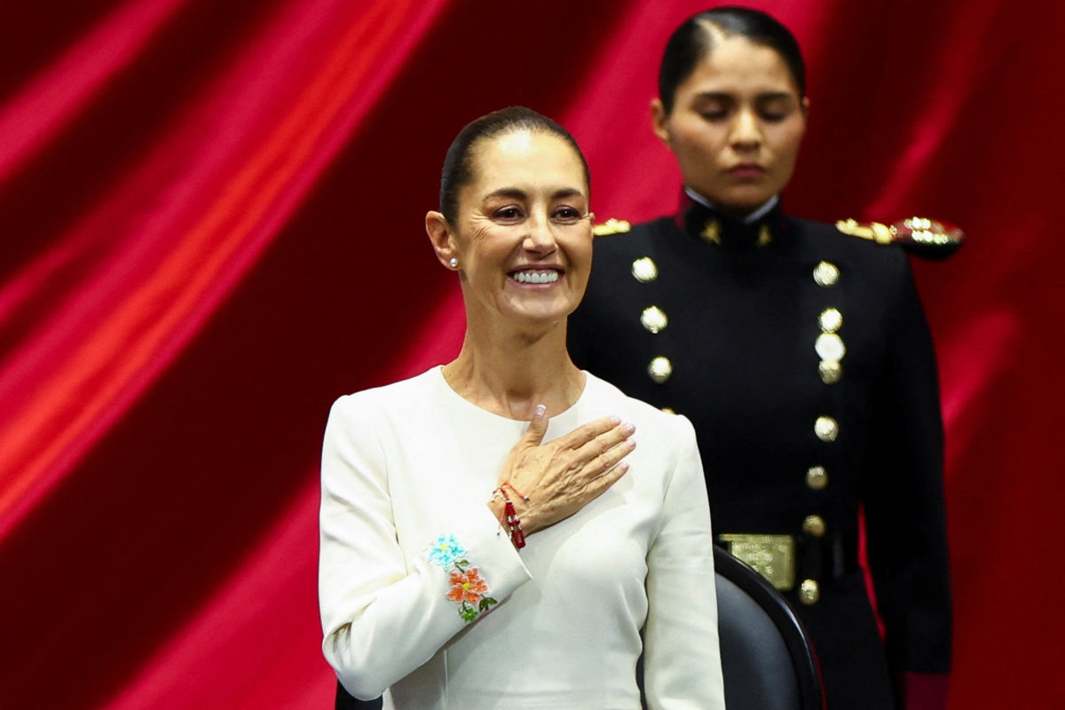 Claudia Sheinbaum sworn in as Mexico’s first female president | PBS News