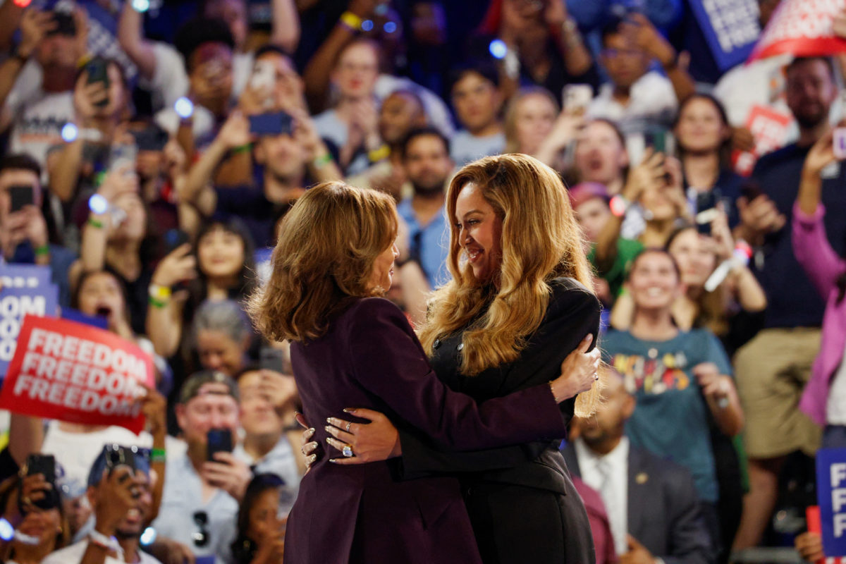 WATCH: Harris holds campaign rally with Beyoncé in Houston, Texas | PBS ...