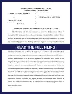 Read Jack Smith’s unsealed court filing that says Trump ‘resorted to ...