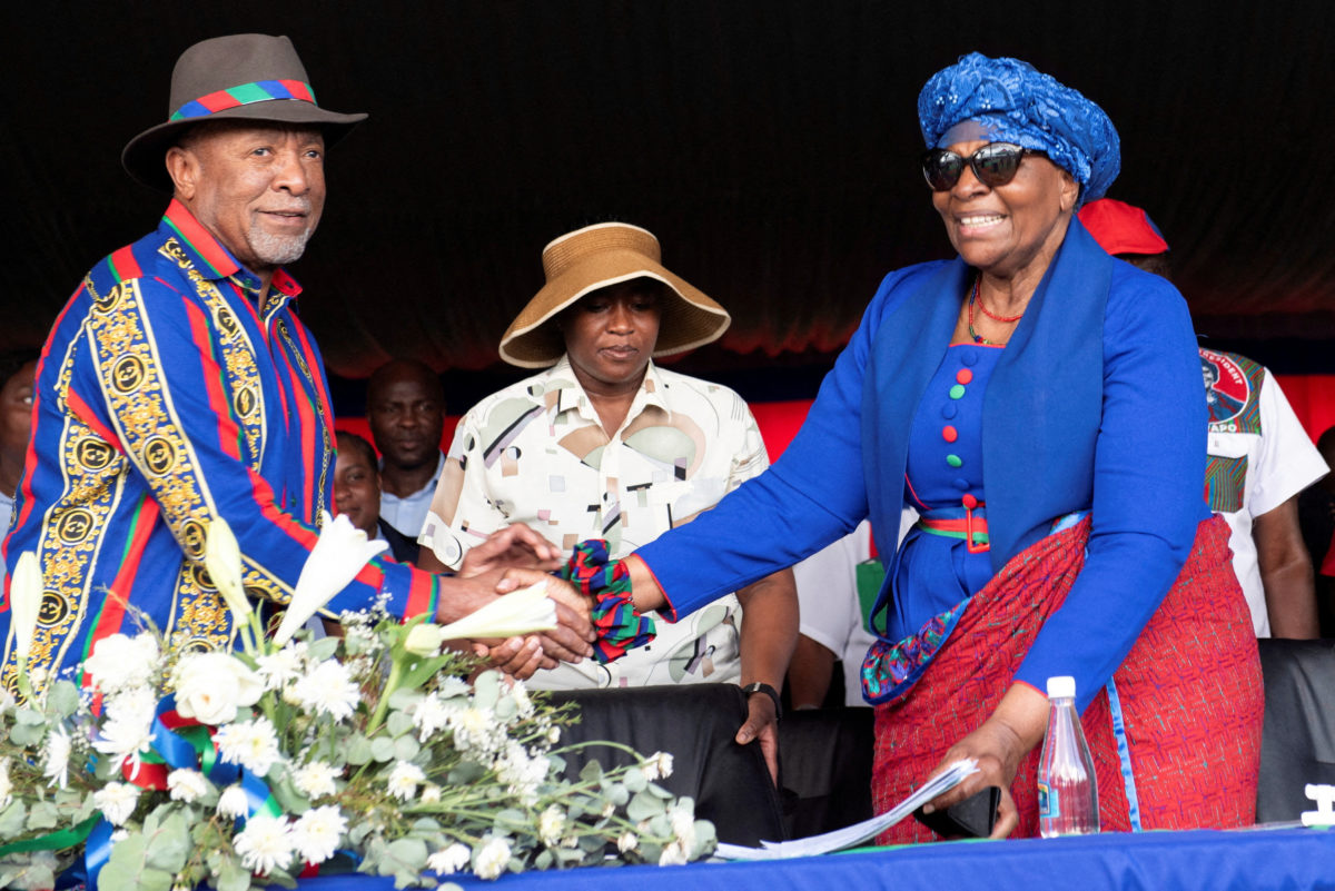 Voters in Namibia may elect its first female president this week | PBS News