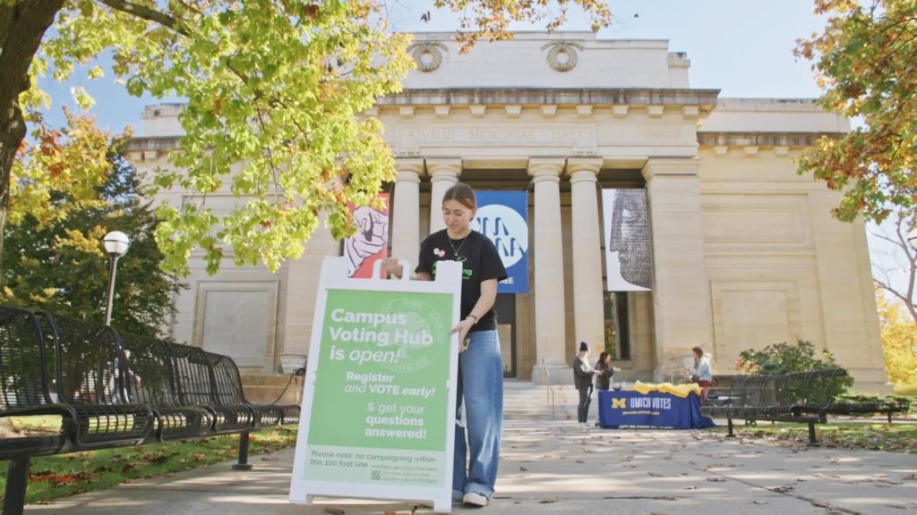 Universities transform art museums into spaces for voting and political ...