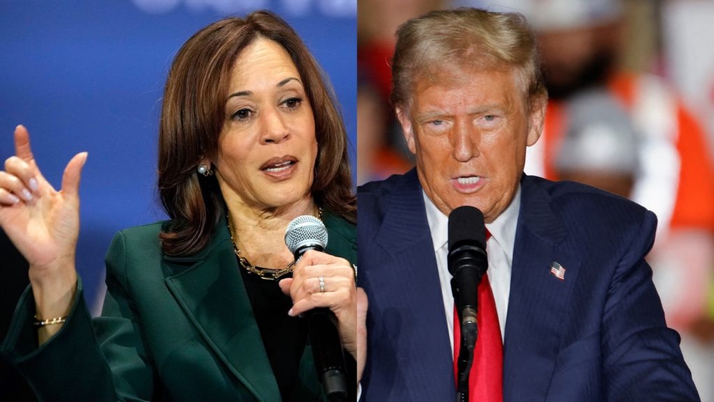 Harris and Trump make last push to reach voters in final hours of ...