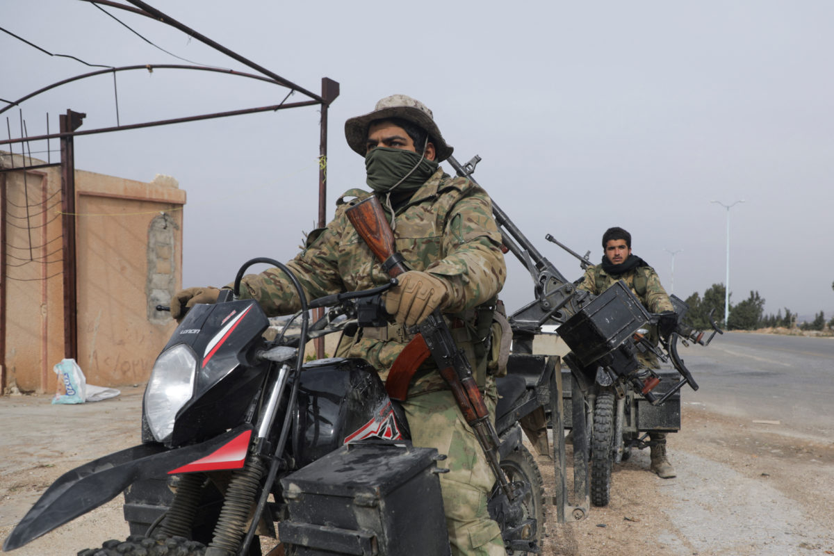 Syrian insurgents have reached the gates of the capital city of ...