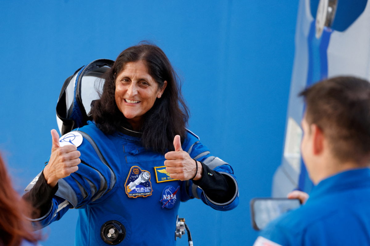 Suni Williams, astronaut stuck in space, performs spacewalk for ISS ...