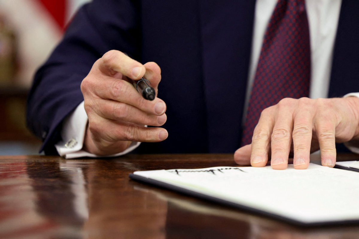 Trump signs order to end federal support for gender transitions for ...