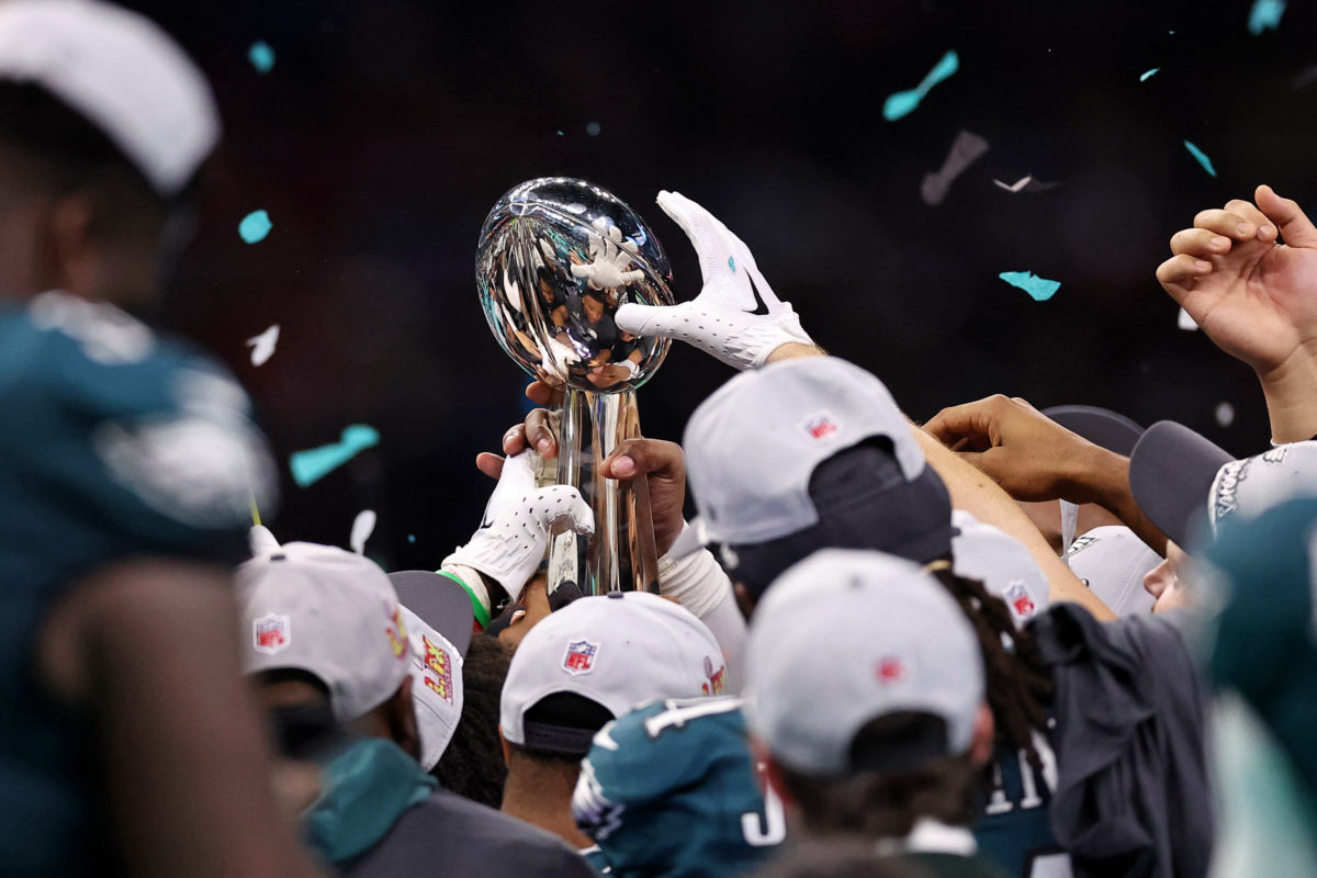 With dominant defense in a 40-22 rout, Eagles deny the Chiefs a Super Bowl three-peat | PBS News