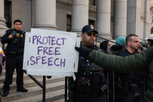 Trump campaigned as a protector of free speech but critics say his ...