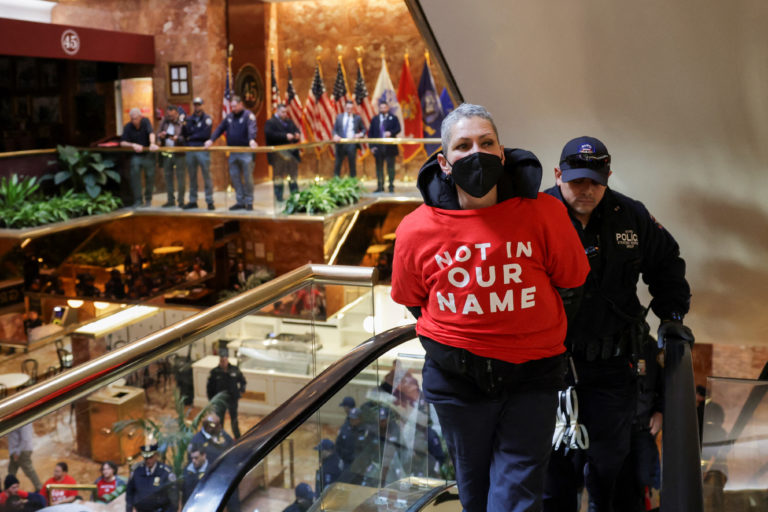 Jewish protesters flood Trump Tower to demand activist Mahmoud Khalil’s ...