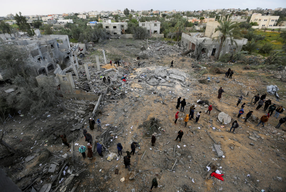 Month-old girl pulled from rubble in Gaza after airstrike killed her ...