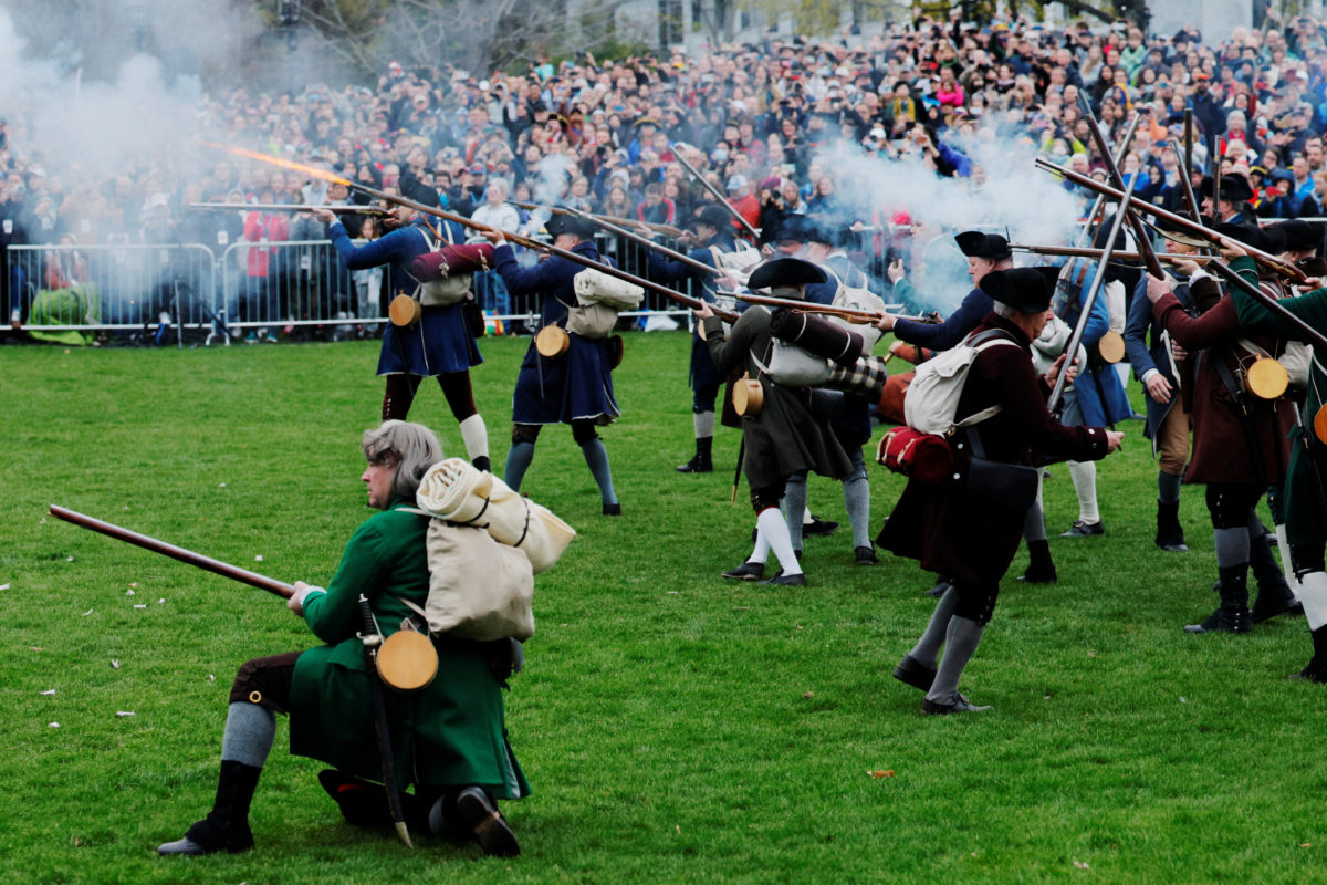 250 years after the start of the Revolutionary War, a divided America ...