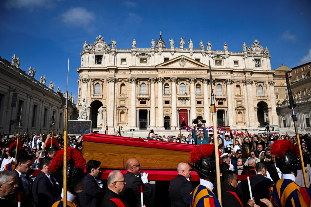 WATCH: First day of Pope Francis laying in state as mourners pay final ...