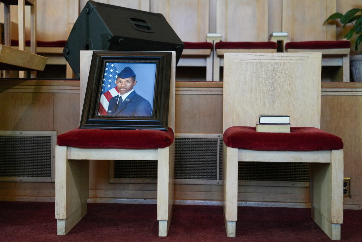 Civil rights lawsuit filed over killing of U.S. Airman Roger Fortson by ...