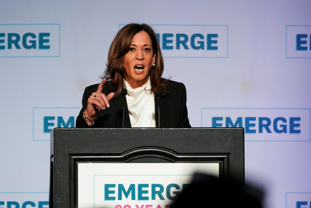 WATCH: Harris accuses Trump of ‘wholesale abandonment’ of American ...