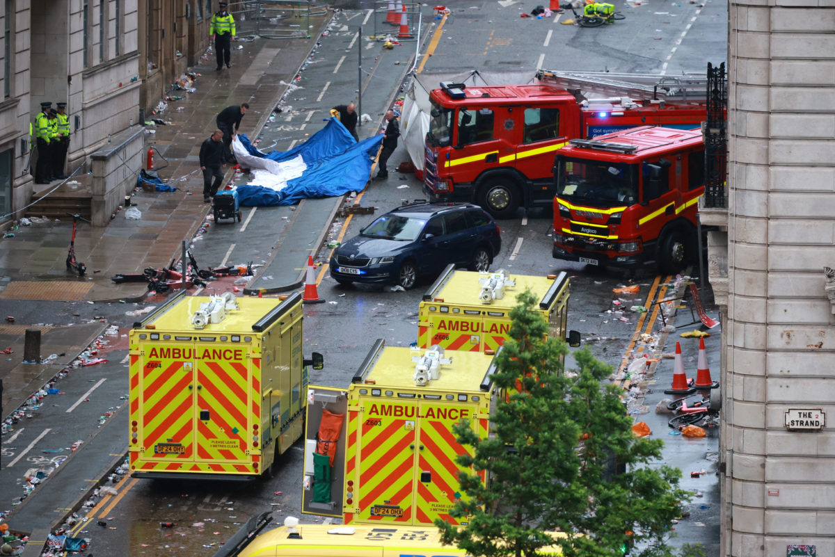 Police say driver who plowed into soccer fans in Liverpool acted alone ...