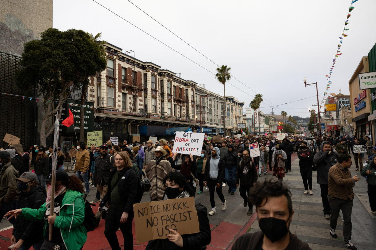 PHOTOS: Protests against immigration raids spread across the U.S. | PBS ...