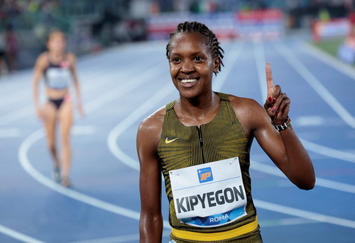 Runner Faith Kipyegon will try to become first woman to break 4-minute ...