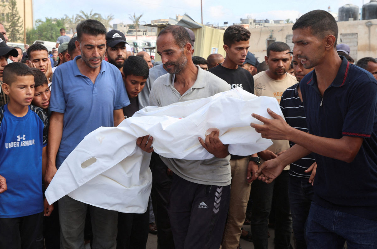 59 Palestinians in Gaza killed by Israeli airstrikes or shot dead while ...