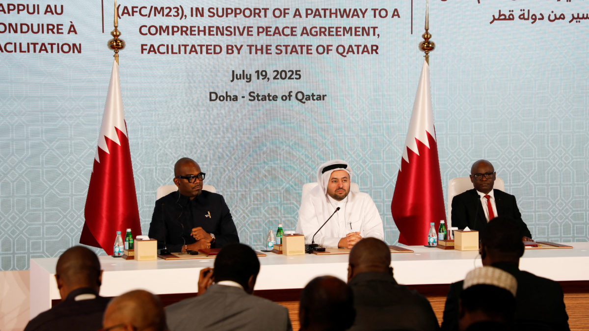 Congo and M23 rebels sign declaration of principles for permanent ceasefire | PBS News